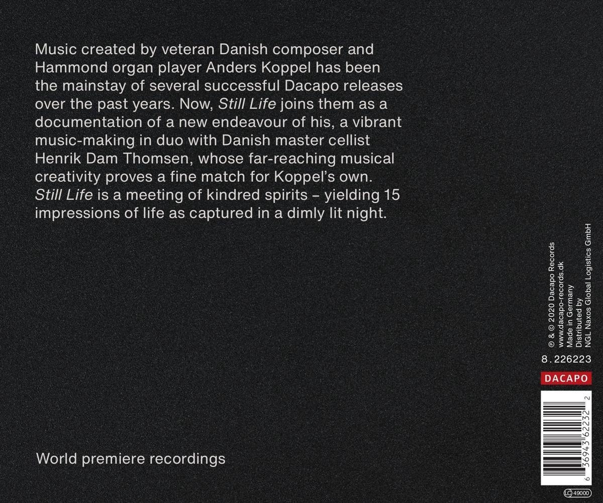 Anders Koppel & Henrik Dam Thomsen - Still Life (CD), Henrik Dam ...