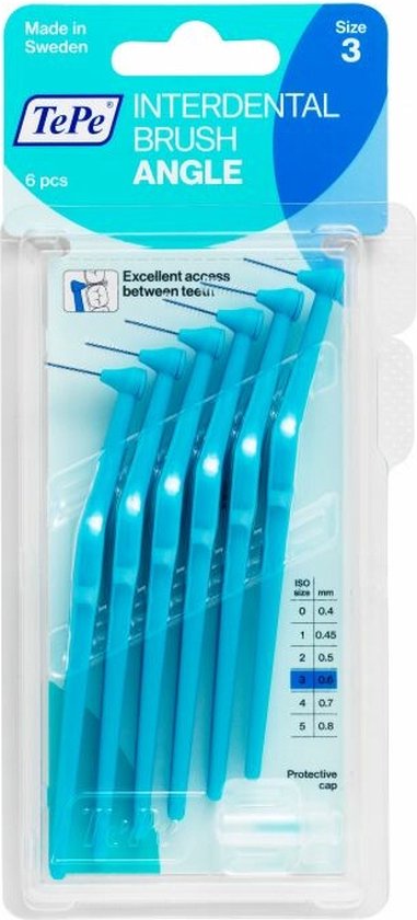 Tepe Angle Ragers - Interdentale Borstels Blauw 0.6mm ...
