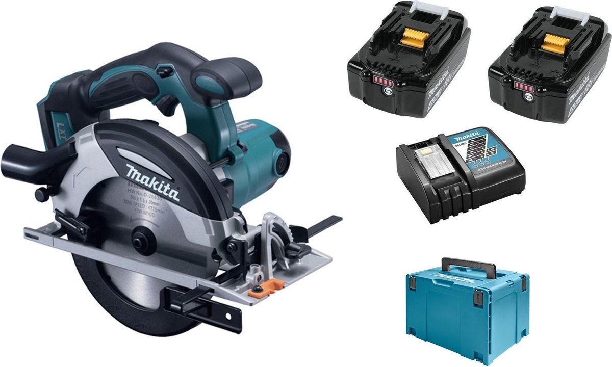 Makita DHS630RFJ 18V Li-Ion Accu cirkelzaag set (2x 3.0Ah accu) in Mbox ...