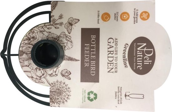 10x Deli Nature Greenline Recycle Bottle Feeder | bol