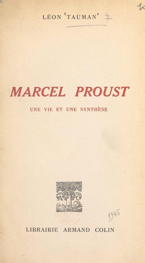 Marcel Proust (ebook), Léon Tauman | 9791037610218 | Boeken | bol.com