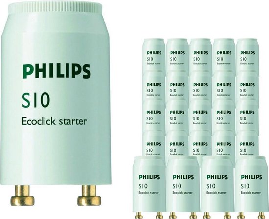 Voordeelpak 25x Philips S10 Starter 4-65W SIN | bol.com