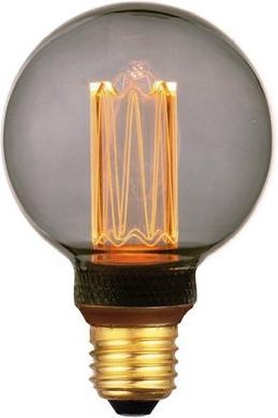 ETH Glas LED bol Lichtbron - Fitting E27 - Dimbaar | bol