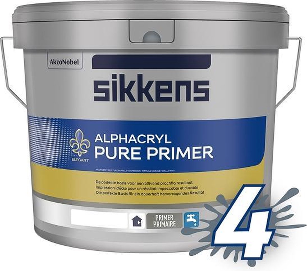 Sikkens Alphacryl Pure Primer SF 5 litres - Couleur claire | bol.com