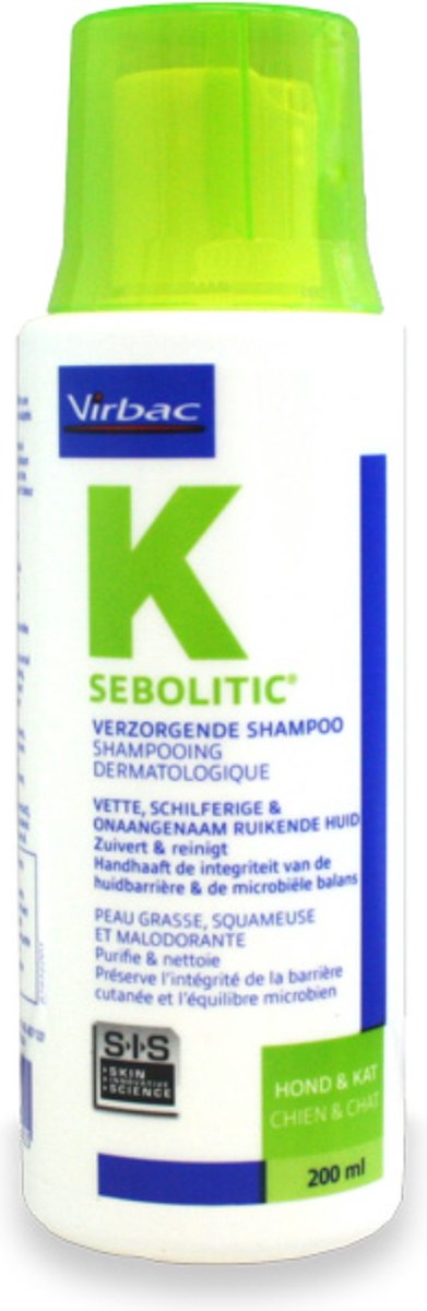 Virbac Sebolytic Shampoo 200 ml | bol