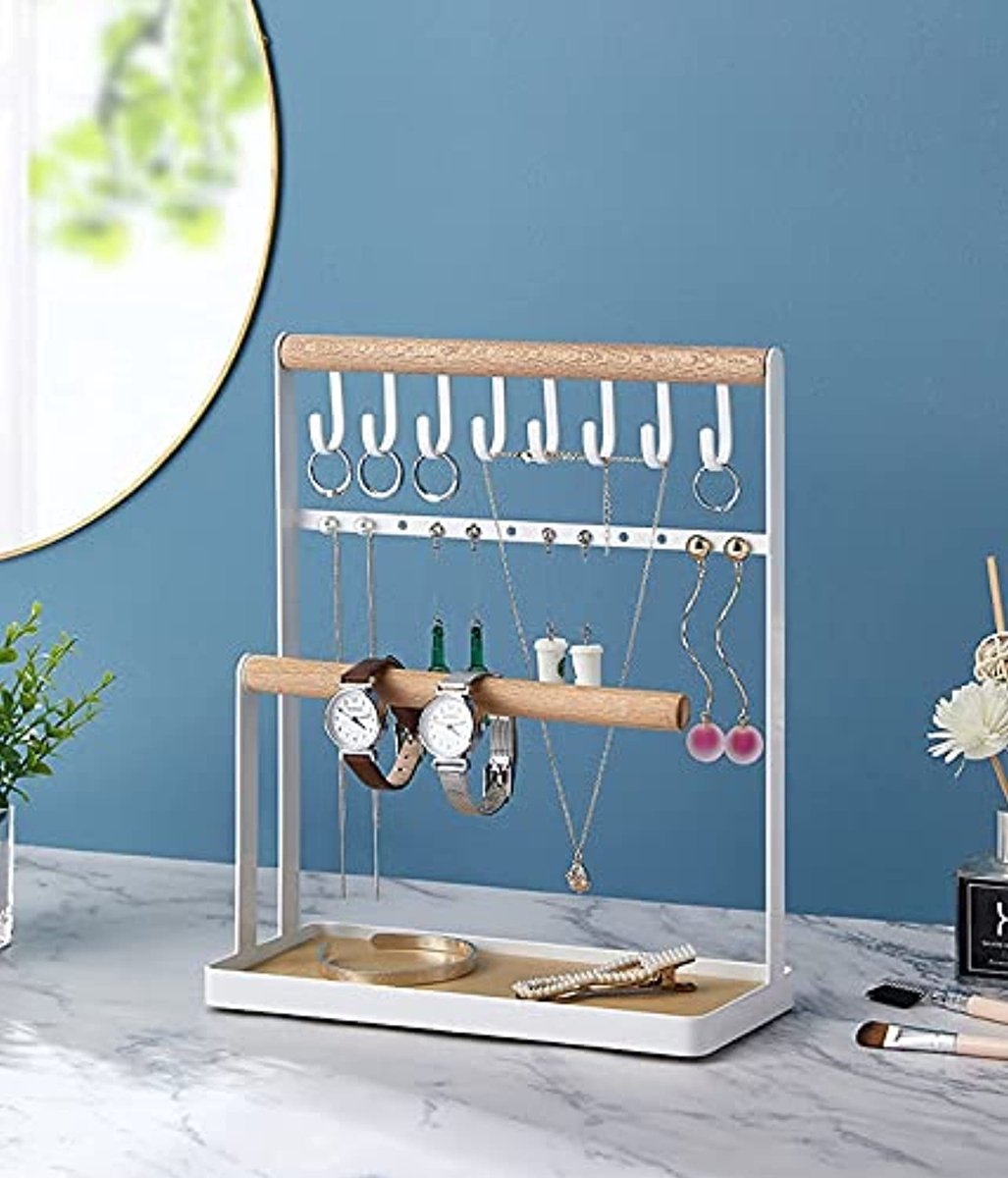 Sieraden standaard met blad | bol.com