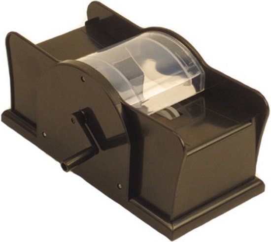 Kaarten schudmachine met hendel | bol