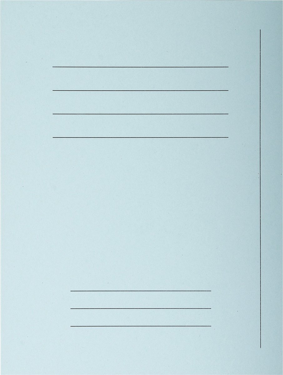 5 x FOREVER 220 Pak 50 bedrukte dossiermappen 220g/m2 - 24x32cm voor A4 ...