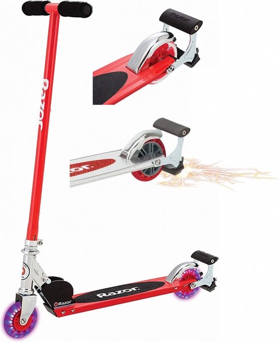 Razor Step Spark rood STEP190144 | bol