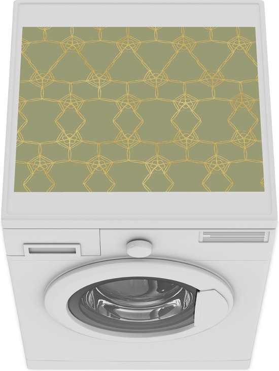 Protège machine à laver - Tapis machine à laver - Motifs - Luxe - Vert ...