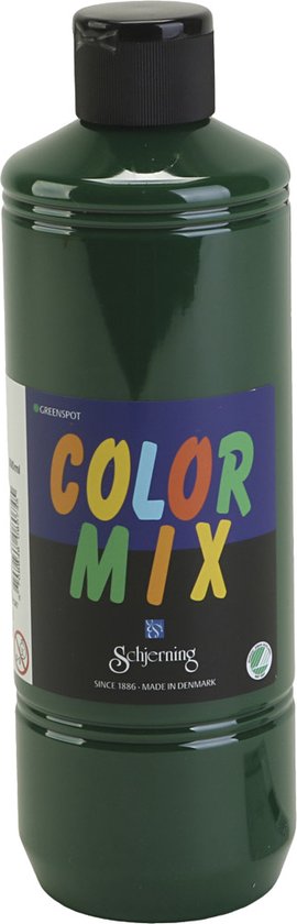 Greenspot Colormix Verf, groen, 500 ml/ 1 fles | bol