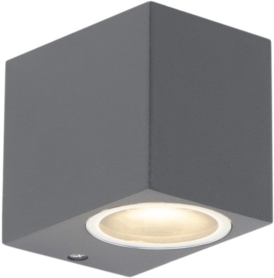 QAZQA baleno - Moderne Wandlamp Up Down voor buiten - 2 stuks - D 90 mm ...