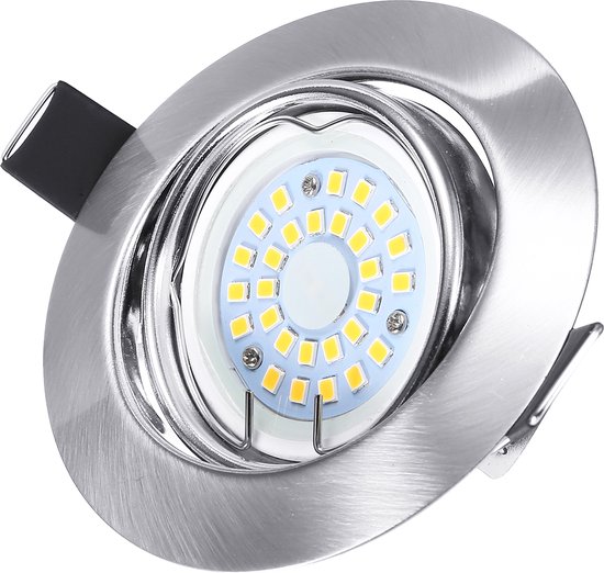 Elfeland LED Inbouwspots Spotjes Inbouw-6 Stuks-Ø90mm-220V 3000K ...