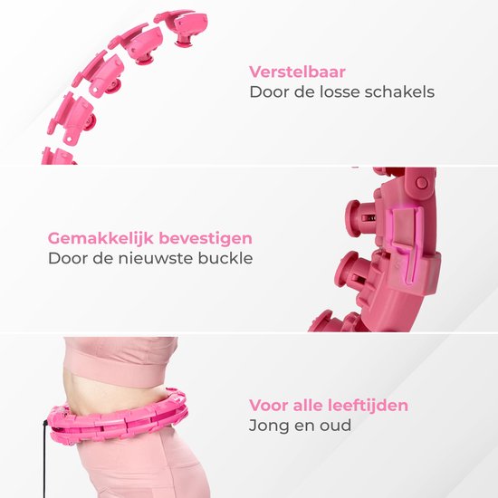 The Life Style Goods - Verstelbare Fitness Hoepel met Gewicht ...