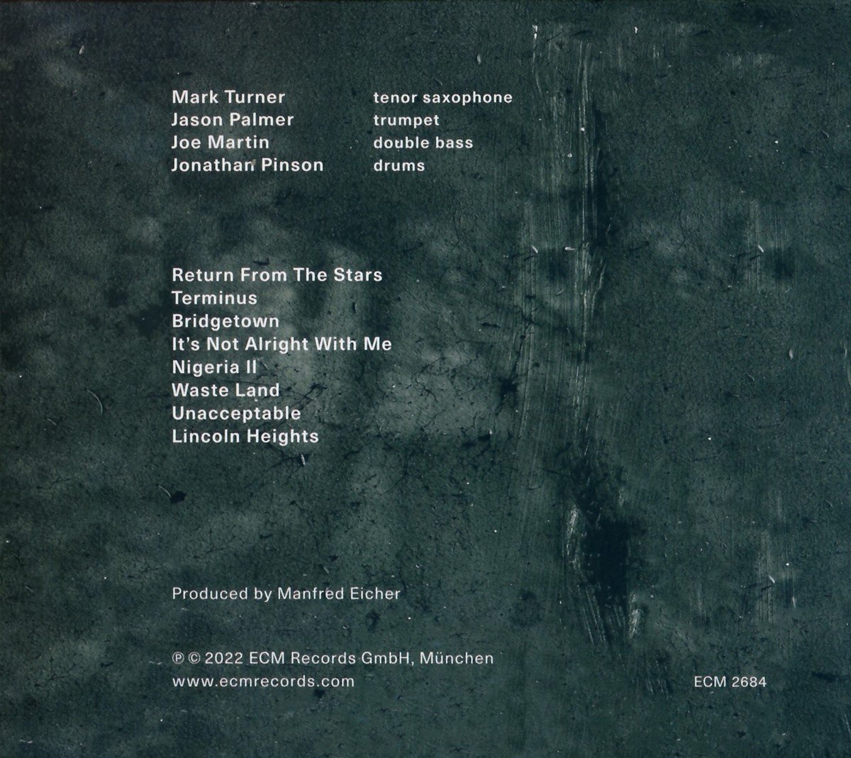 Mark Turner, Jason Palmer, Joe Martin, Jonathan Pinson - Return Form ...