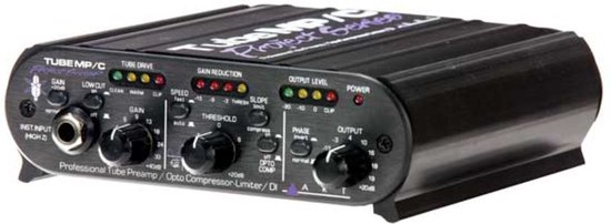 ART TUBE MP/C Preamp Compressor/Limeter/DI - Studio preamps | bol.com