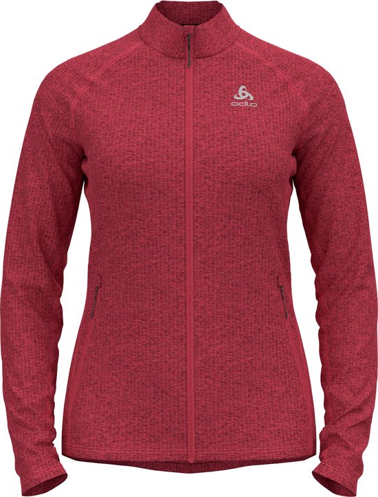 Odlo Mid layer full zip TENCIA ROZE - Maat M | bol