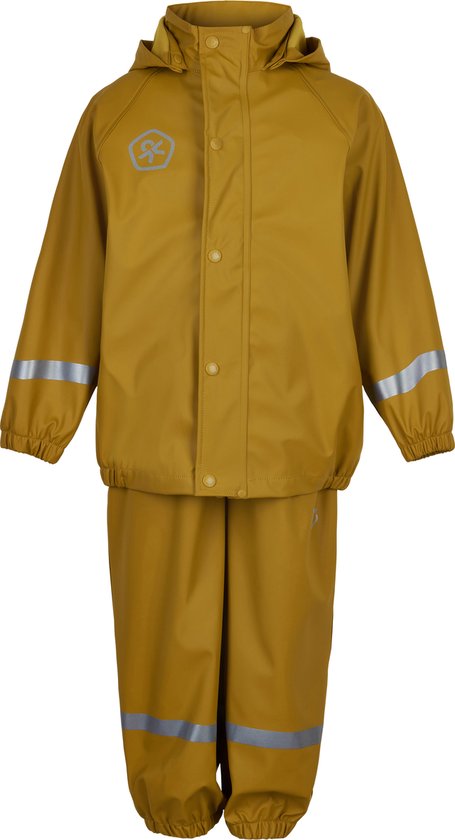 Color Kids - Regenpak voor kinderen - Gerecycled - Chai Thee - maat ...