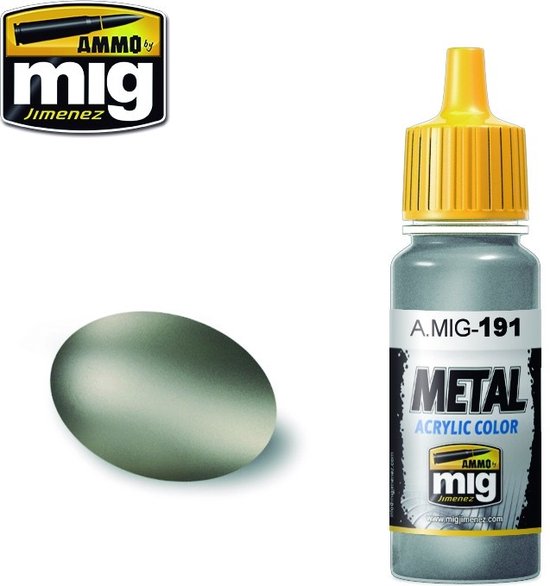 AMMO MIG 0191 Steel - Acryl Verf flesje | bol