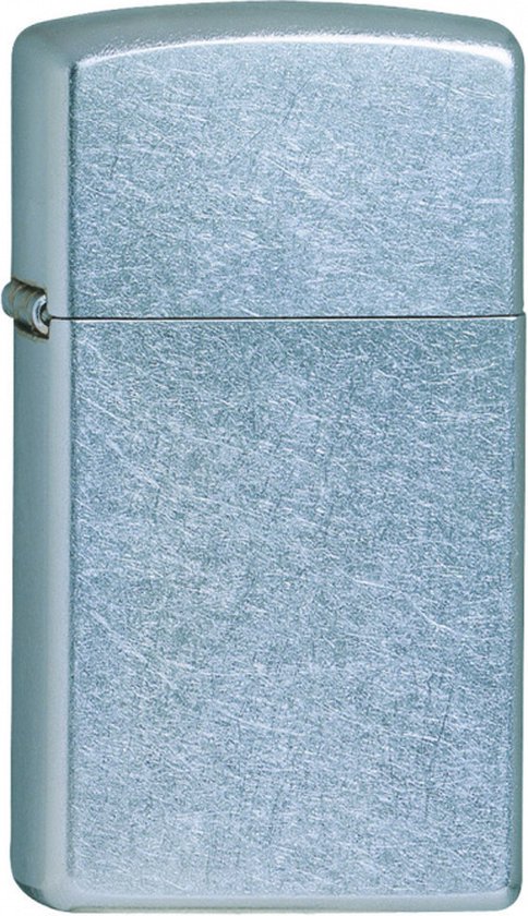 Zippo aansteker Street Chrome Slim | bol.com