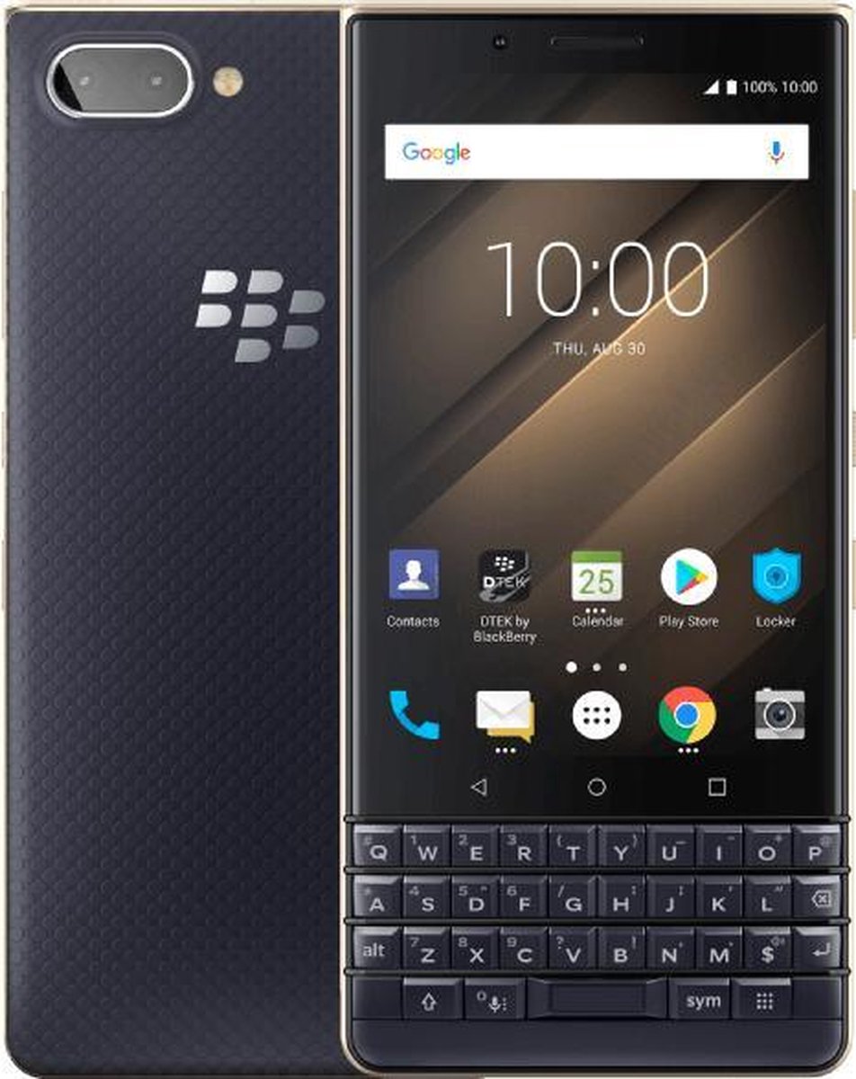 BlackBerry KEY2 Limited Edition - 64GB - Dual sim - Blauw/Goud | bol.com