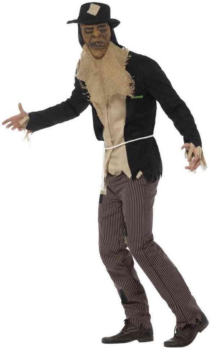 Smiffys Kostuum -M- Goosebumps The Scarecrow Zwart/Bruin | bol.com