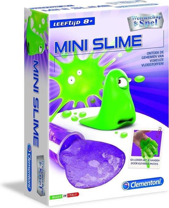 Clementoni Wetenschapslab Mini Slime Multicolor | bol