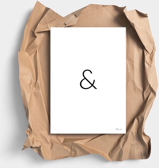 Poster Combineer 2 posters - A3 - 30 x 42 cm - Inclusief lijst (Zwart ...