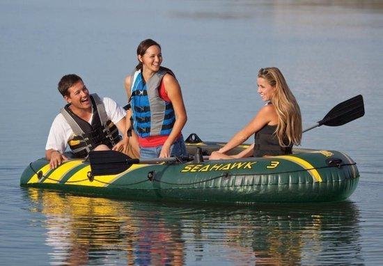 Intex Seahawk Opblaasboot - 3 Personen - Groen | bol