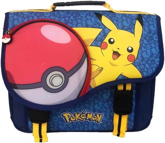 Alpa Schooltas Pokémon Junior 16 X 34 X 38 Cm Polyester Blauw | bol