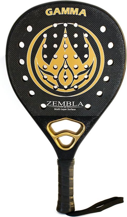 Padelracket Gamma - Zwart - Goud Maat: Standard | bol.com