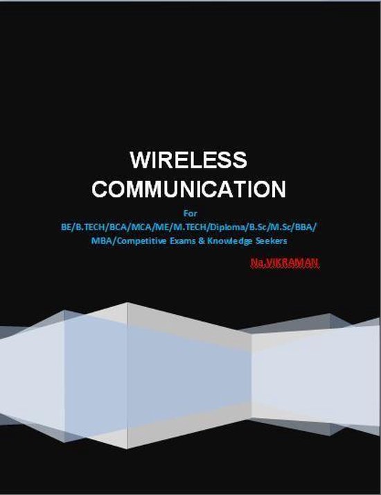 ECE 16 - WIRELESS COMMUNICATION (ebook), Na.VIKRAMAN | 1230004826309 | Boeken | bol
