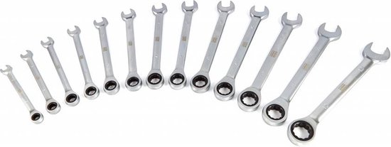 HBM 10 mm ring, ratel, steeksleutel | bol