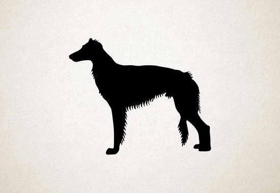 Silhouette chien - Silken Windhound - Silken Greyhound - L - 75x91cm ...