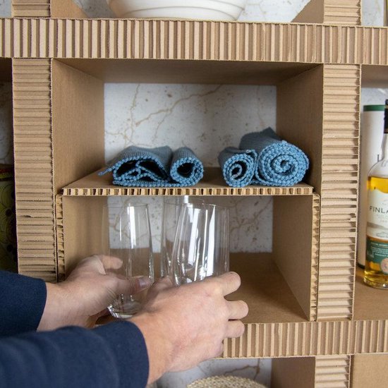 Arizona | Honingraat Open Vakkenkast - Duurzaam Karton - Hobbykarton ...