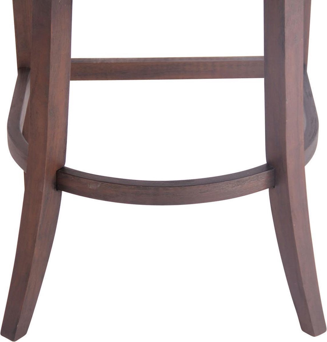 Liv's Tundal Barkruk - Modern - Bruin - Hout - 55 cm x 59 cm x 115 cm ...