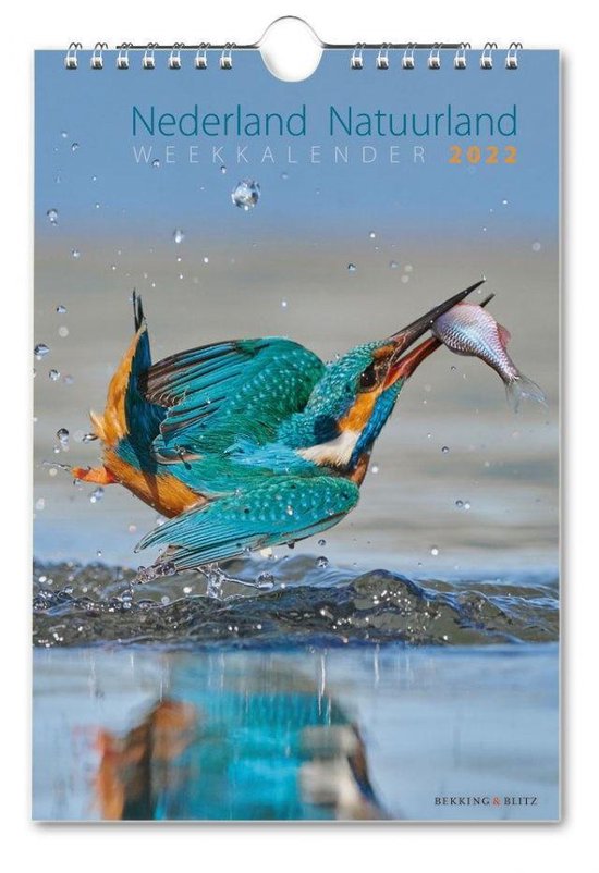 Nederland Natuurland Weekkalender 2022 | bol