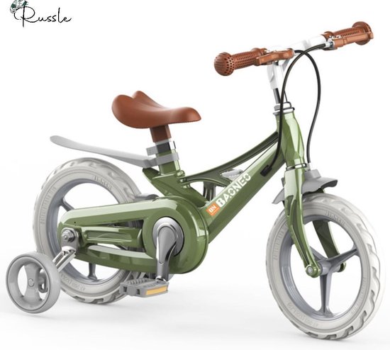 Kinderfiets Groen 12 Inch met zijwieltjes | bol