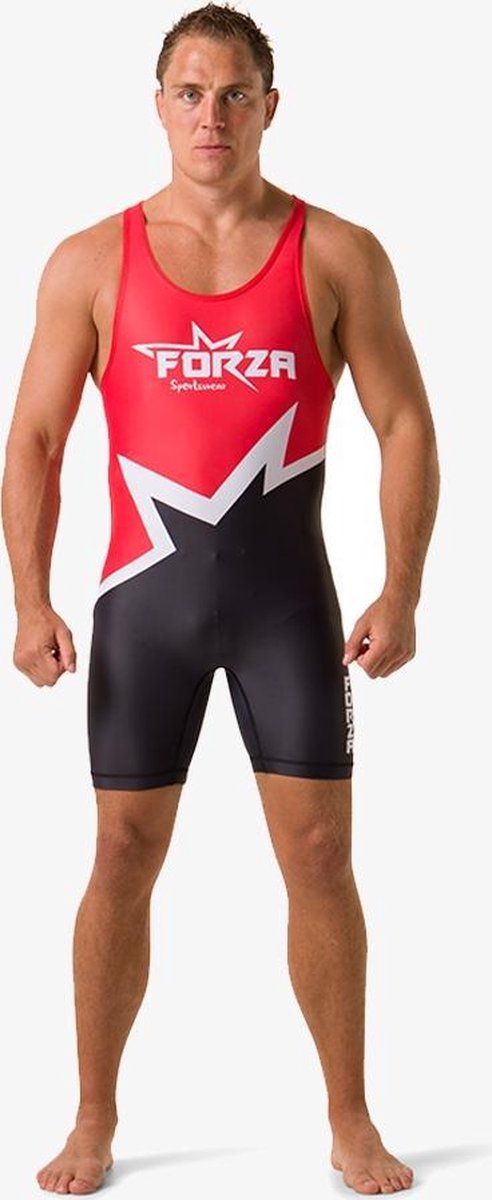 FORZA STAR WORSTEL SINGLET - ROOD / ZWART | bol.com