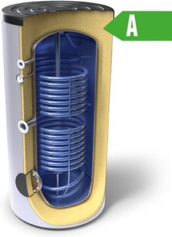 Indirect gestookte boiler 300 liter 2 wisselaars A-label (Tesy) | bol.com