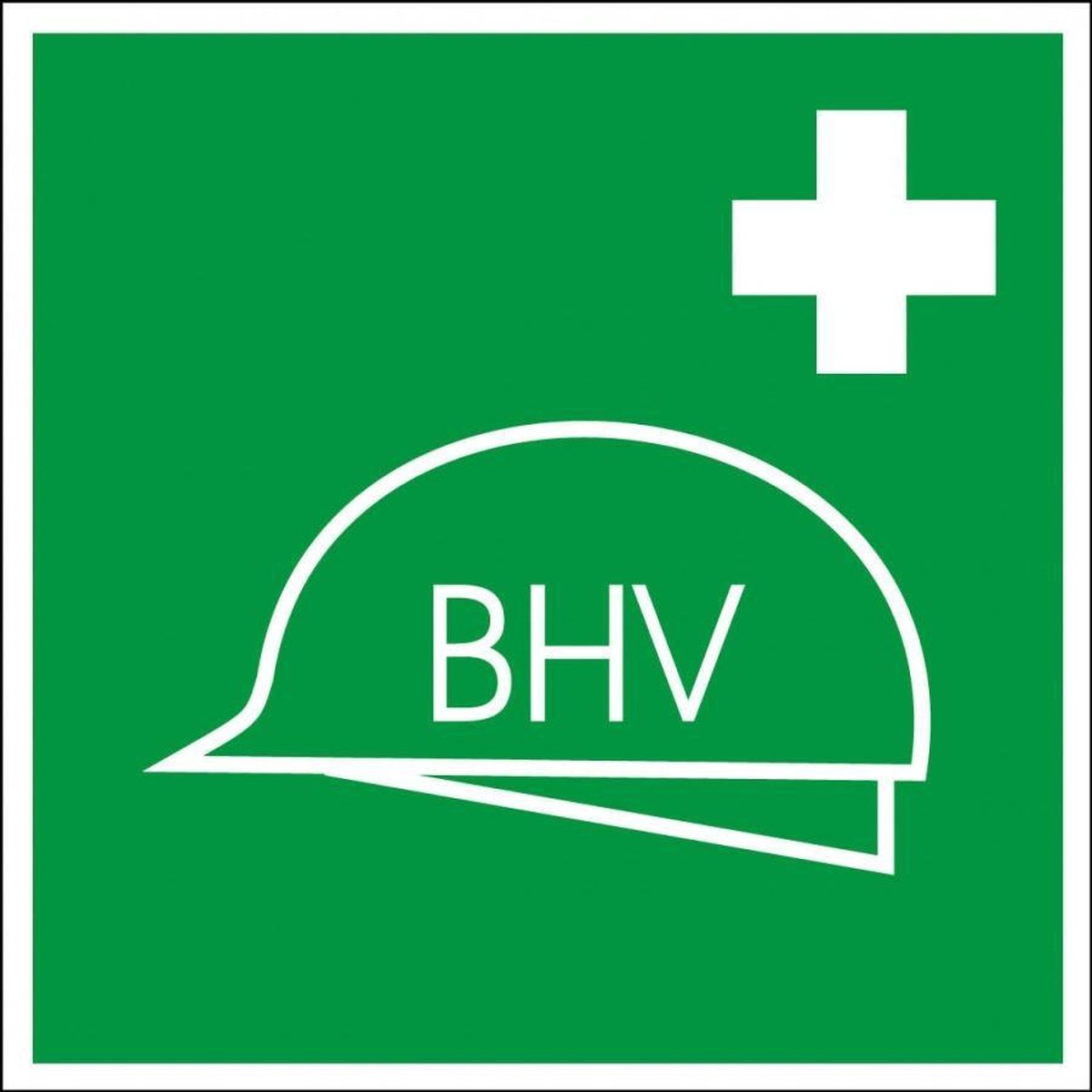 BHV sticker 100 x 100 mm | bol