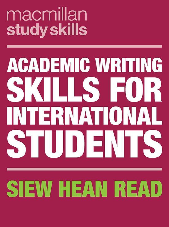 Macmillan Study Skills - Academic Writing Skills for International ...