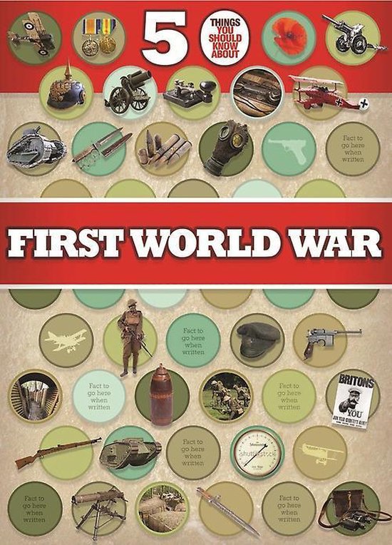 50 Things You Should Know About WWI, Jim Eldridge | 9781781715895 ...