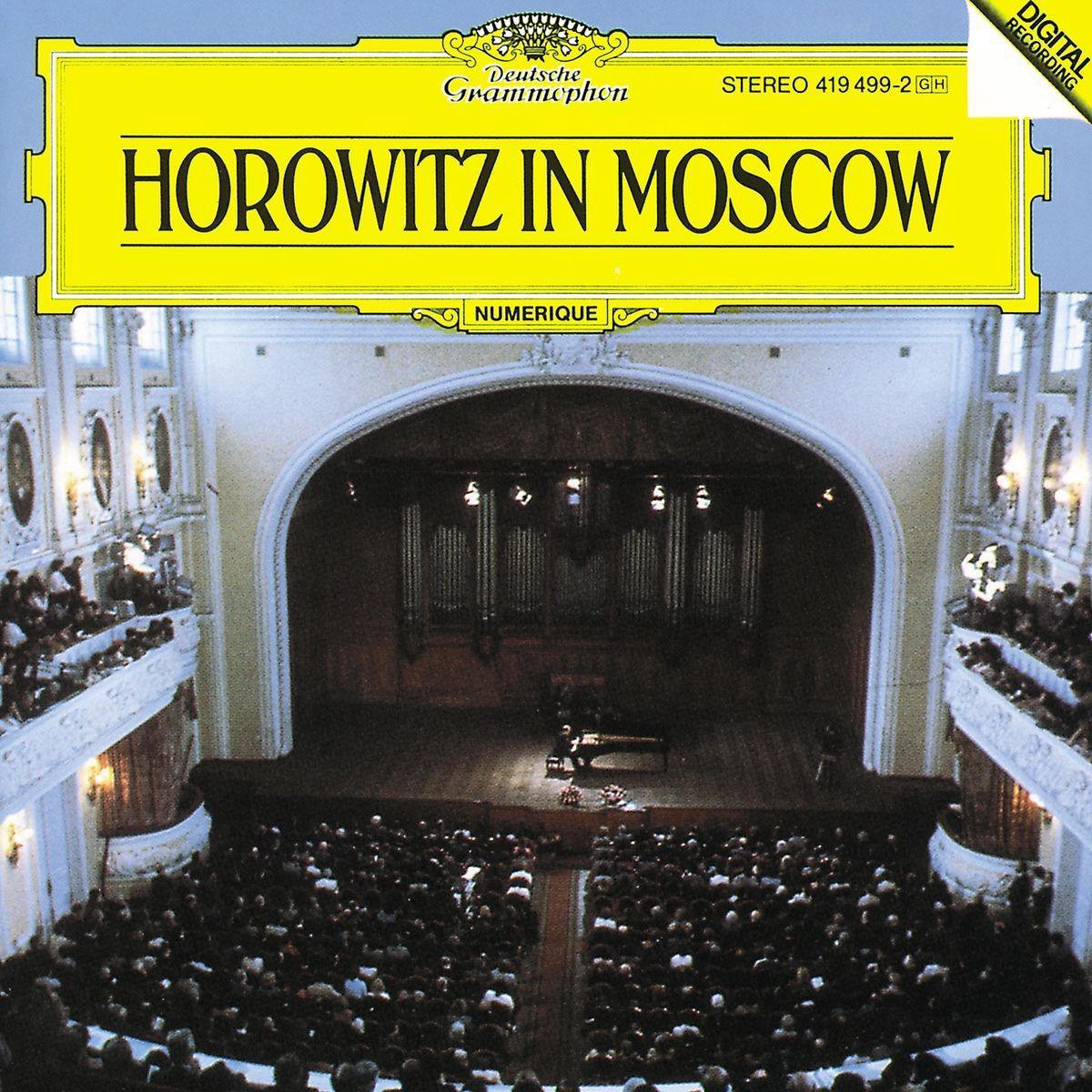 Horowitz In Moscow, Sergei Rachmaninov | CD (album) | Muziek | bol.com