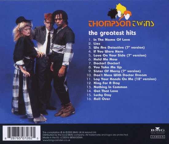 Greatest Hits, Thompson Twins | Muziek | bol