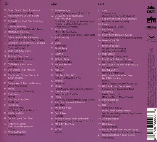 Pacha 2015 Vol.2 - Summer Edition, Various | CD (album) | Muziek | bol.com