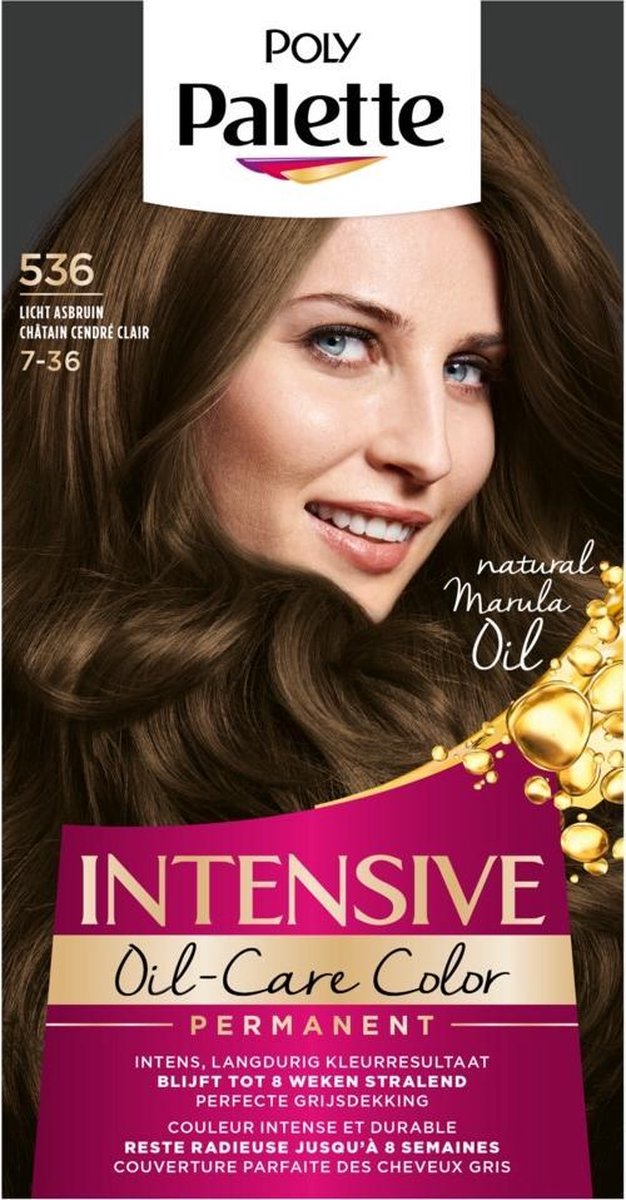 Poly Intensive créme color 536 licht asbruin | bol.com