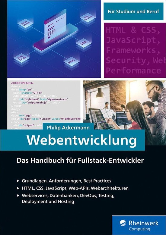 Webentwicklung (ebook), Philip Ackermann | 9783836268844 | Boeken | bol