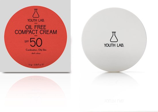 Youth Lab. Compact Crème Sunscreens Oil Free Compact Cream SPF50 Dark ...