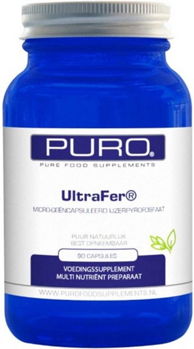 Puro Ultrafer Capsules Ijzer 90capsules | bol